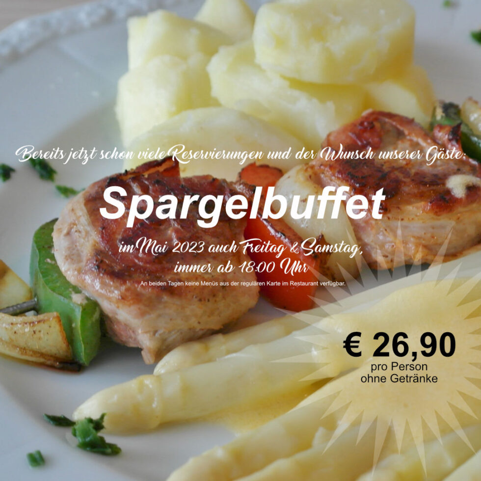 Spargelbuffet erweitert - Groß Bültener Hof